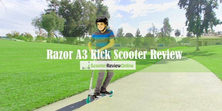 Razor A3 Kick Scooter Review - Scooter Review Online